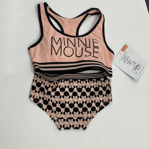 Disney | Matching Sets | Disney Girls Minnie Mouse Bra And Underwear ...